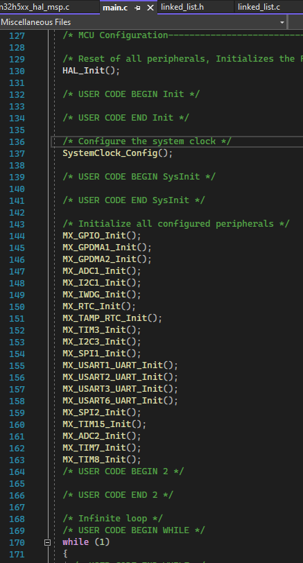 GPDMA1 Channel 6 configured in Linked List mode - STMicroelectronics Community
