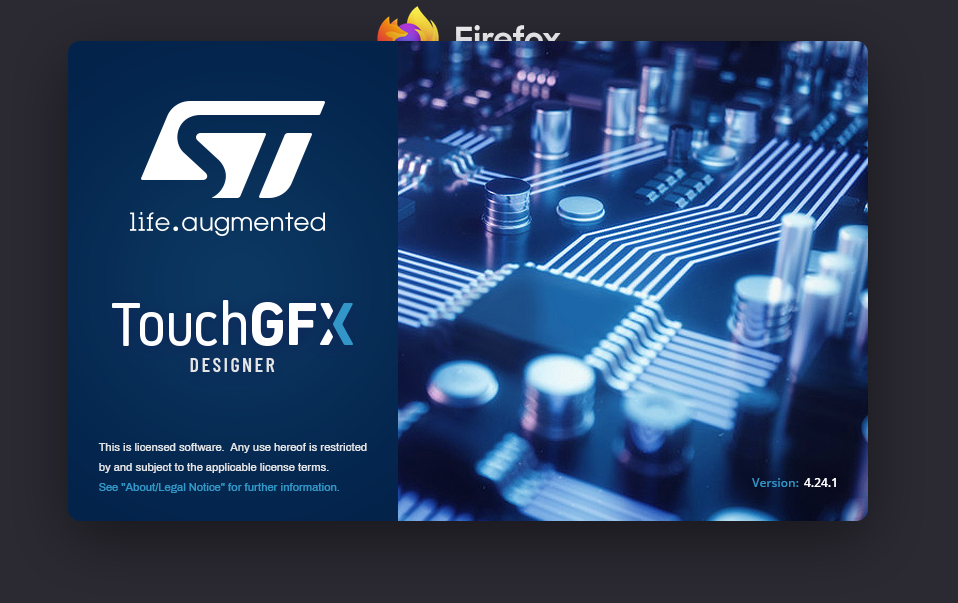 Solved: GfxDesigner: make the splash screen go away only a... - STMicroelectronics Community