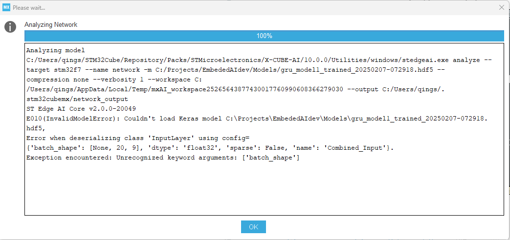 Error Deserializing Class Inputlayer Exception Stmicroelectronics Community