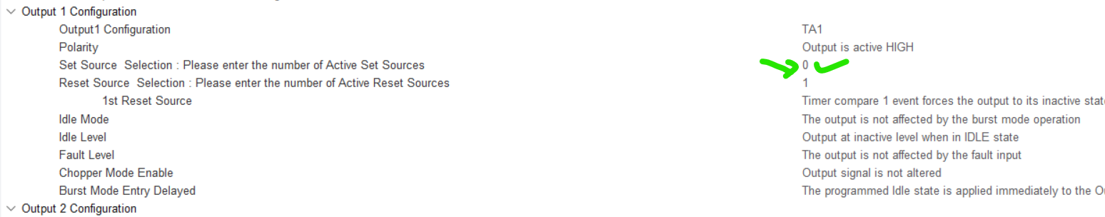 Solved: HRTIM changing values of Compare register doesnt d... - STMicroelectronics Community