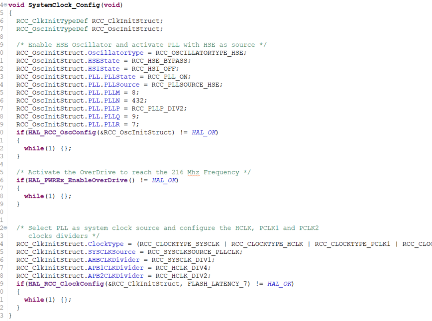 STM32F767 - HAL_UART_Transmit() is not printing th... - STMicroelectronics Community