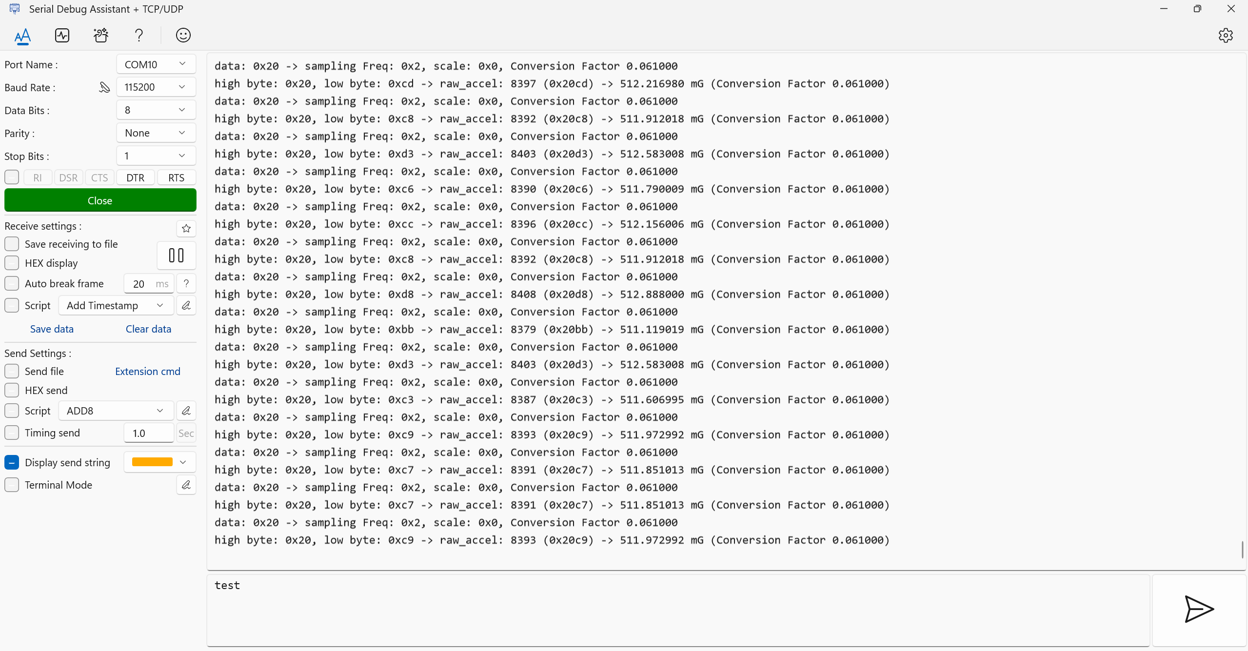 LSM6DSO not reading 1G at rest - STMicroelectronics Community