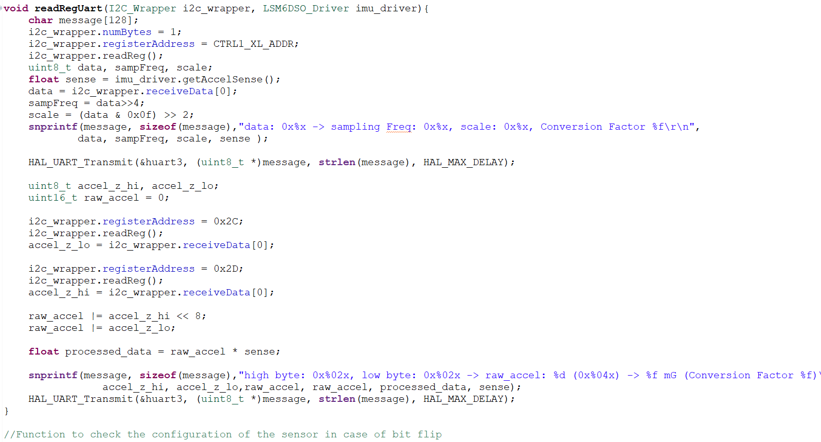 LSM6DSO not reading 1G at rest - STMicroelectronics Community