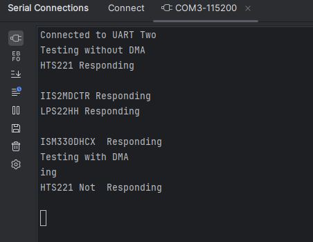 Solved: Working with I2C and GPDMA on STM32U585 (B-U585I-... - STMicroelectronics Community