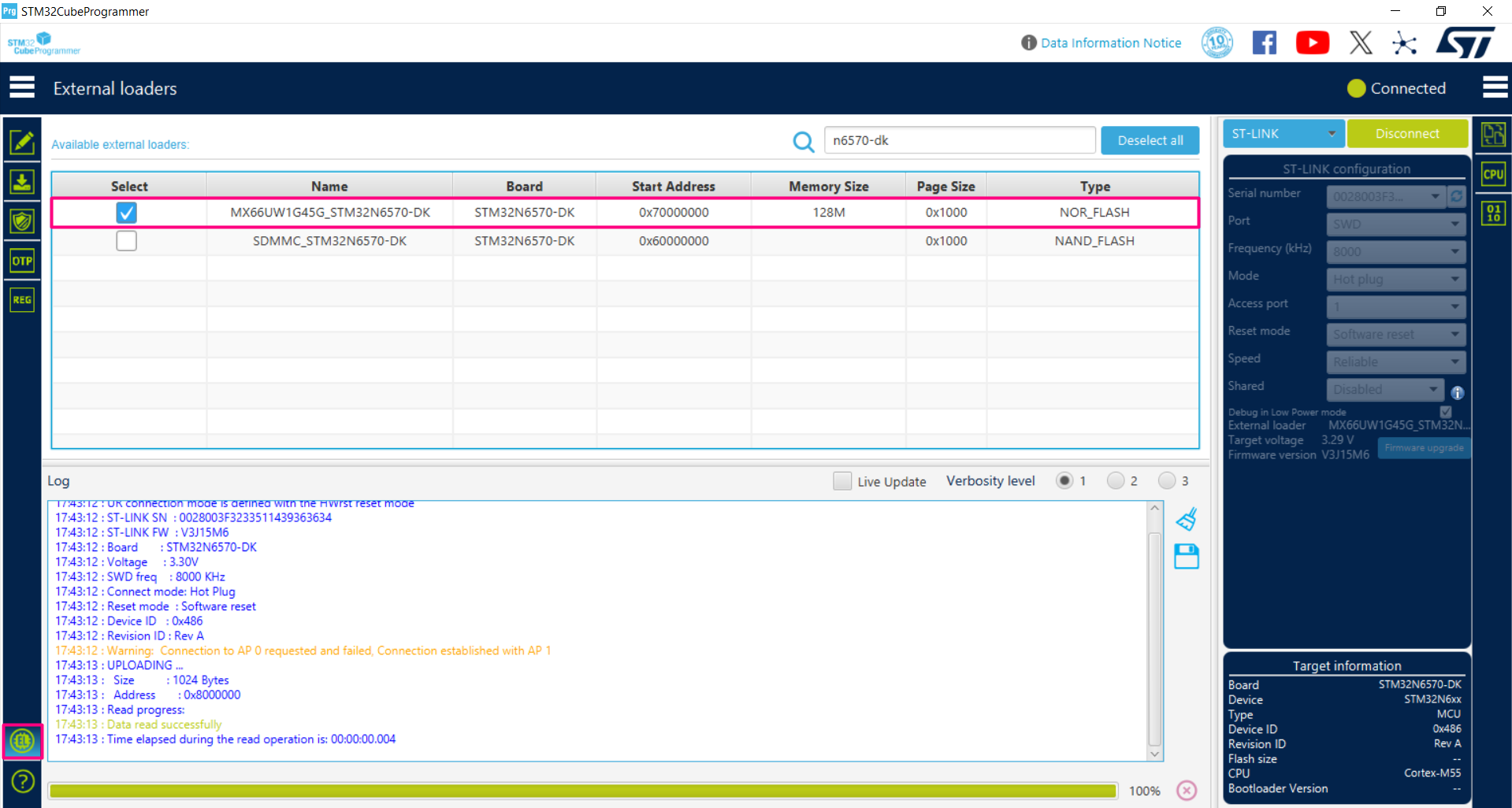 How To Execute Code From The External Serial Nor U Stmicroelectronics Community 3505