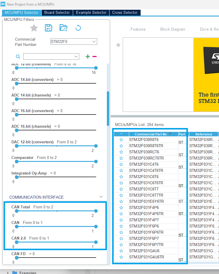Solved: Simpler uC with CAN feature - STMicroelectronics Community