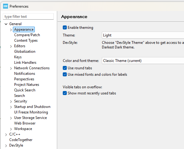 STM Cube ide interface not seen properly - STMicroelectronics Community