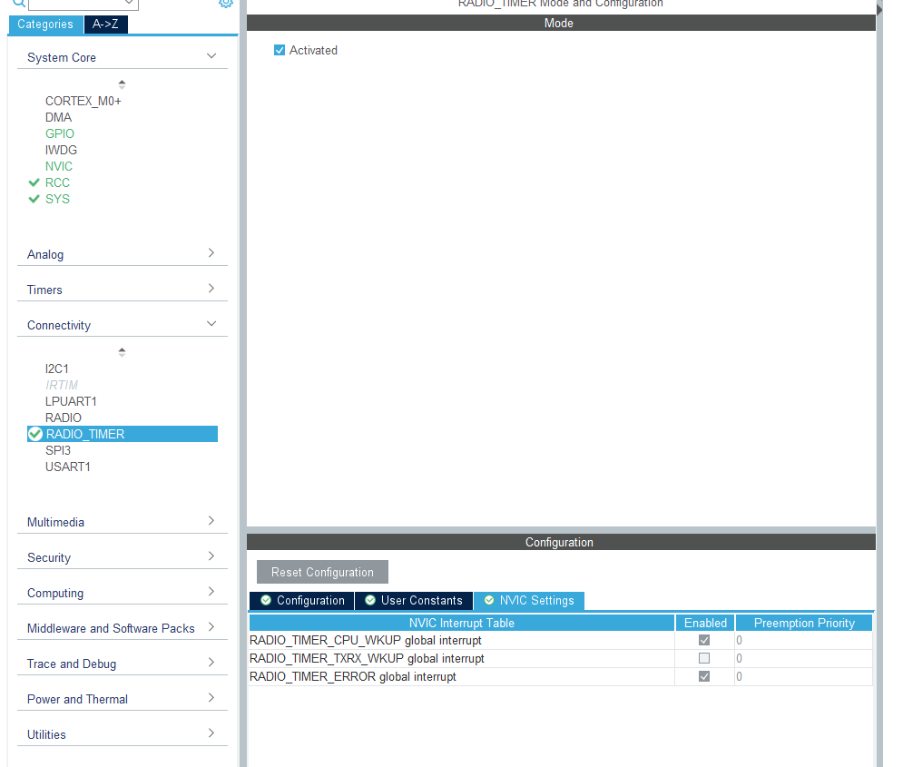 Solved: STM32WB05KZV6TR BLE compile issue - STMicroelectronics Community