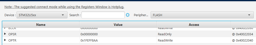Solved: STM32U5G9 fail to program with the recent CubeProg... - STMicroelectronics Community