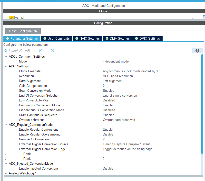 Solved: EVSPIN32G4NH - opamp ADC setting - STMicroelectronics Community