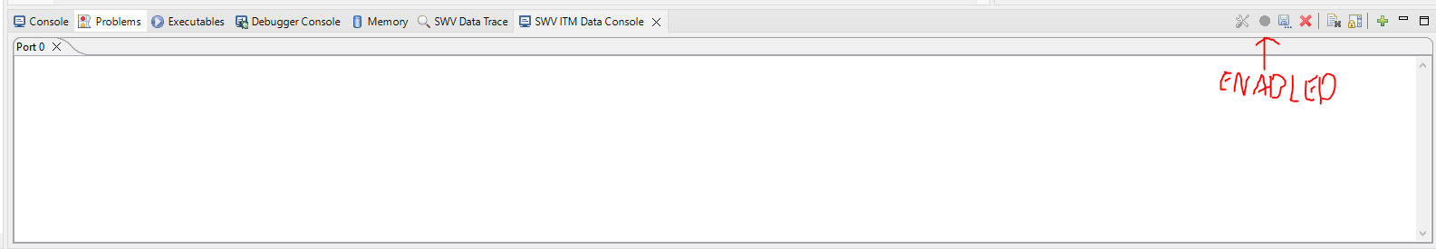 Serial Wire Viewer On Stm32h7s78 Dk Stmicroelectronics Community