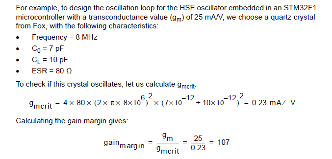 Solved: STM32F103: HSE Crystal Capacitors - STMicroelectronics Community