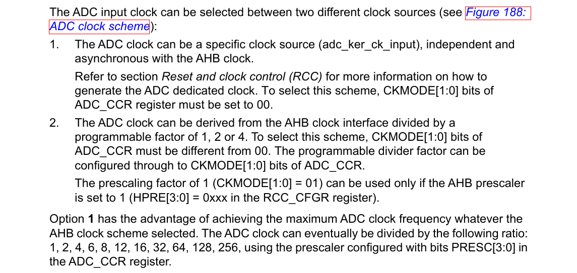 Solved: H5 ADC clock - STMicroelectronics Community