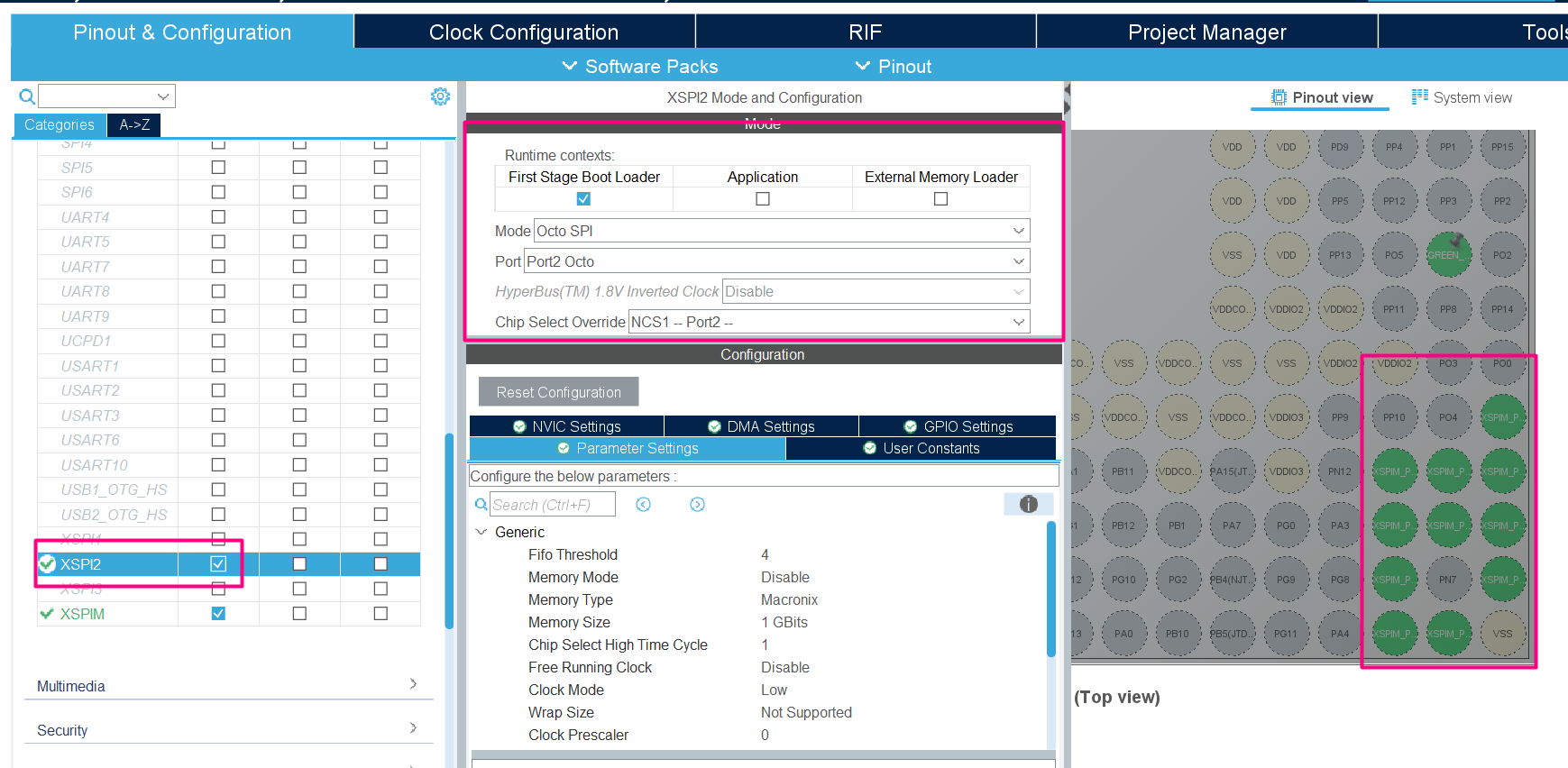 How To Execute Code From The External Psram Using Stmicroelectronics Community