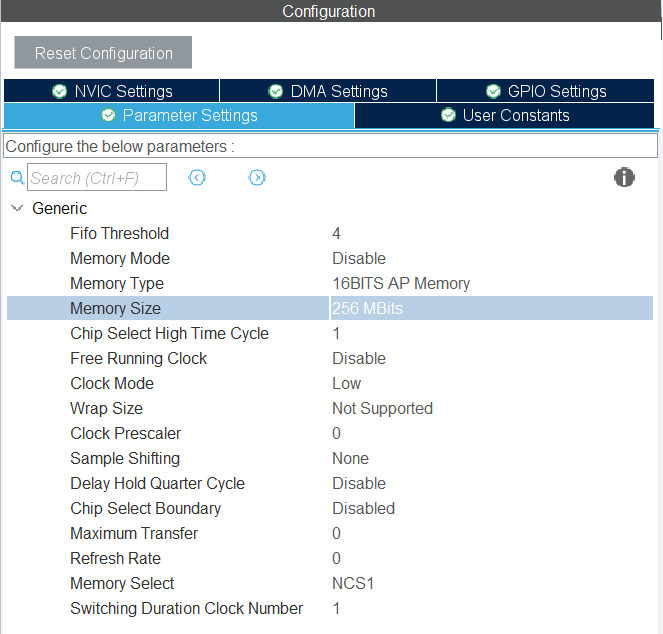 How to execute code from the external PSRAM using ... - STMicroelectronics Community
