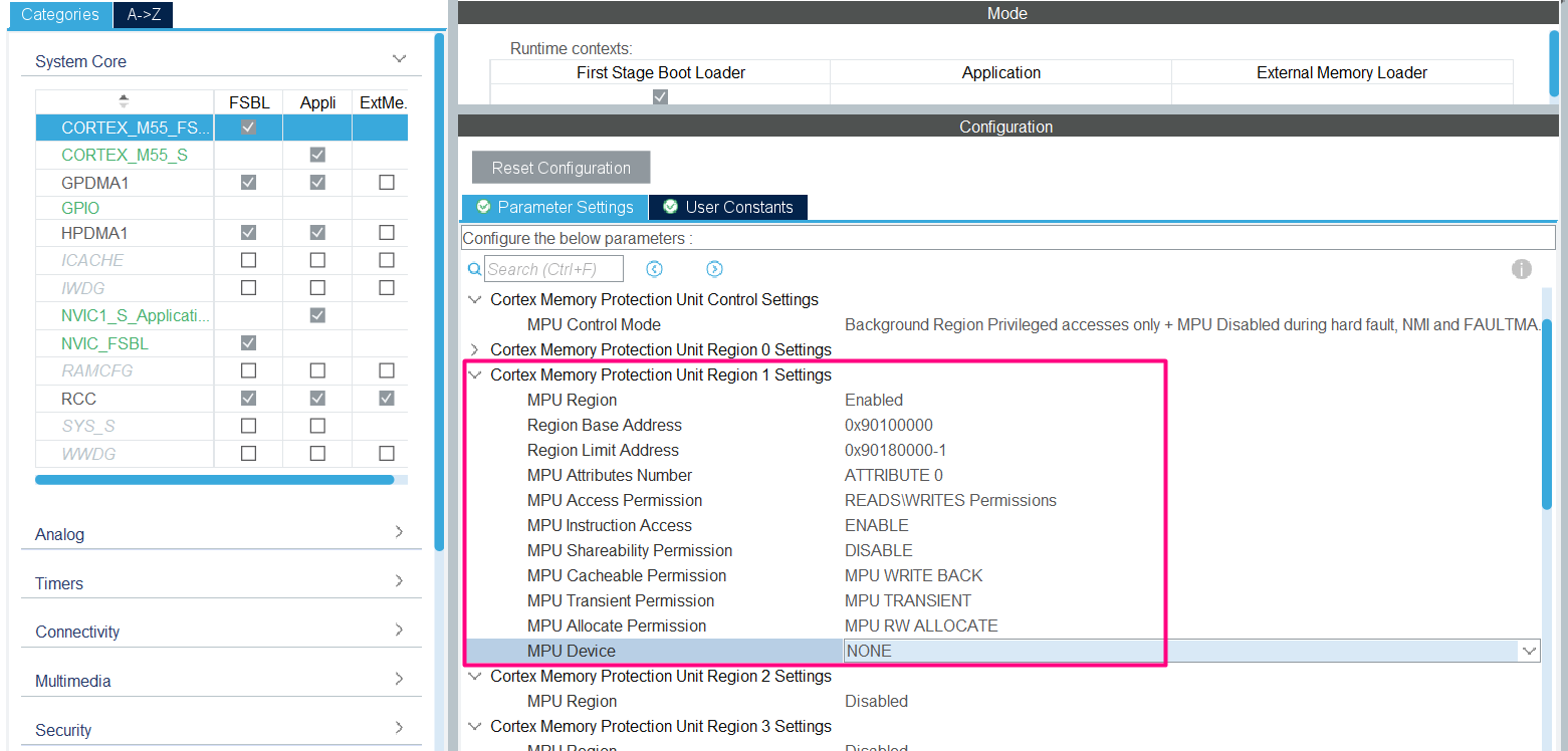 How To Execute Code From The External Psram Using Stmicroelectronics Community