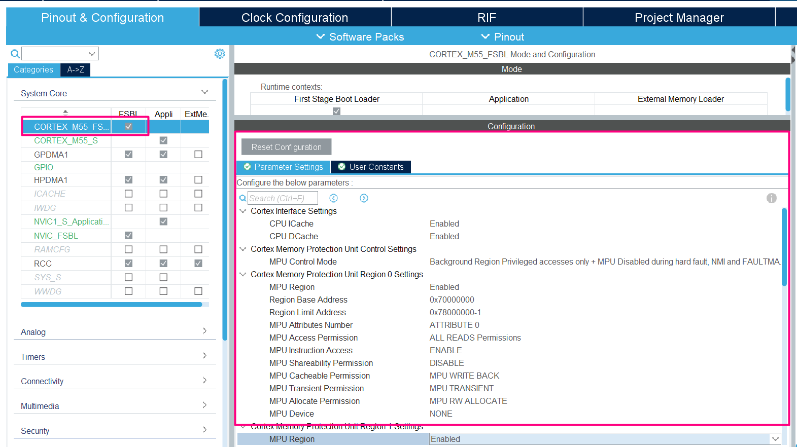 How to execute code from the external PSRAM using ...