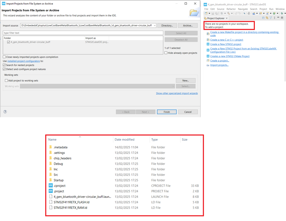 Solved: Problem opening a project CubeIDE - STMicroelectronics Community Solved: Problem opening a project CubeIDE - STMicroelectronics Community