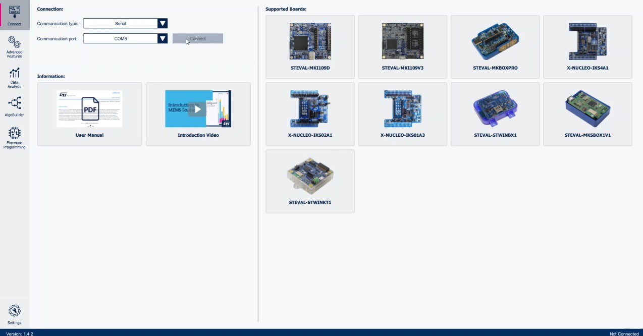 Getting started with ST's biosensors ST1VAFE3BX an... - STMicroelectronics Community