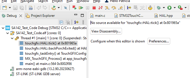 Solved Touch Operation Not Working On Custom Pcb Using St Stmicroelectronics Community