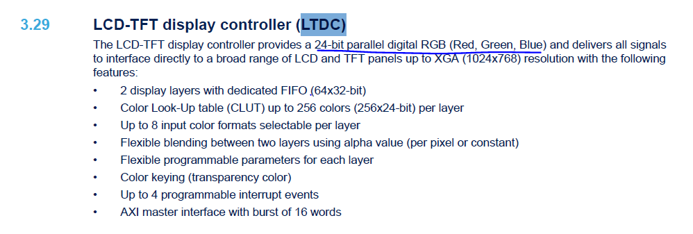 Solved Stm32h7b0rbt6 Ltdc Not Possible To Use Rgb888 O Stmicroelectronics Community