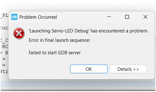 How to solve "Error: No STM32 target found! If you... - STMicroelectronics Community