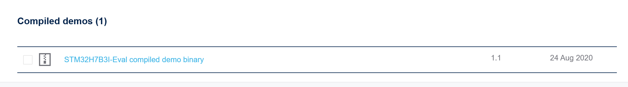Solved: STM32H7B3I-EVAL How can I restore the demo program... - STMicroelectronics Community