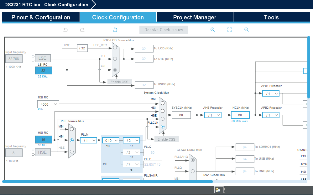 Solved: DS3231 RTC Time code not accurate - STMicroelectronics Community