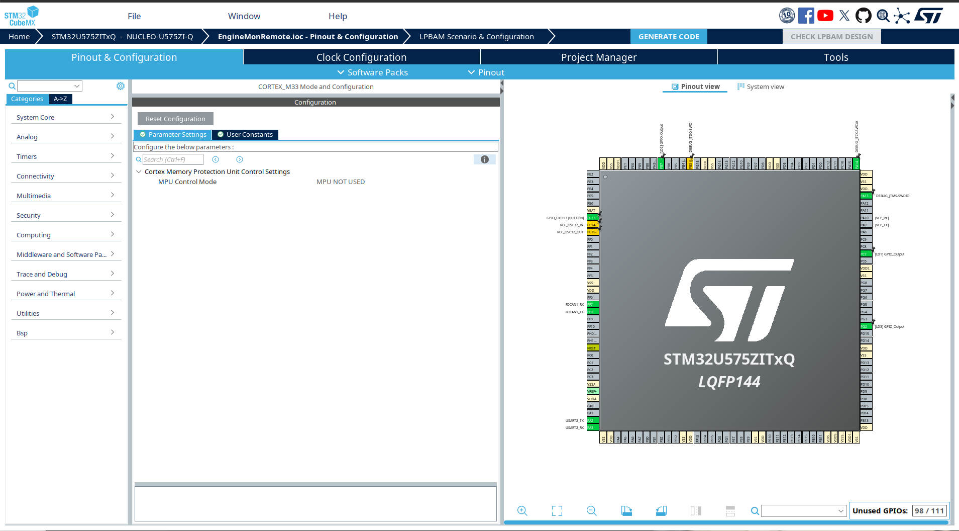 CubeMX Projects Are Not Completely Generating - STMicroelectronics Community