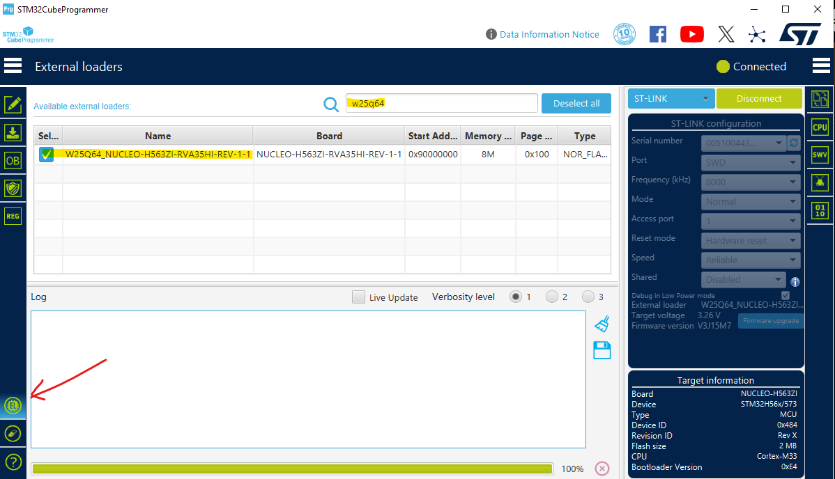 Solved: Nucleo-H563ZI with RVA35HI - TouchGFX demo project... - STMicroelectronics Community