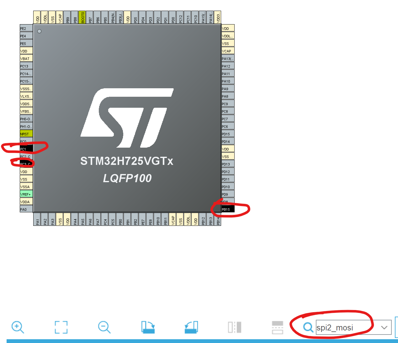 Solved: Processor pin assignments - STMicroelectronics Community