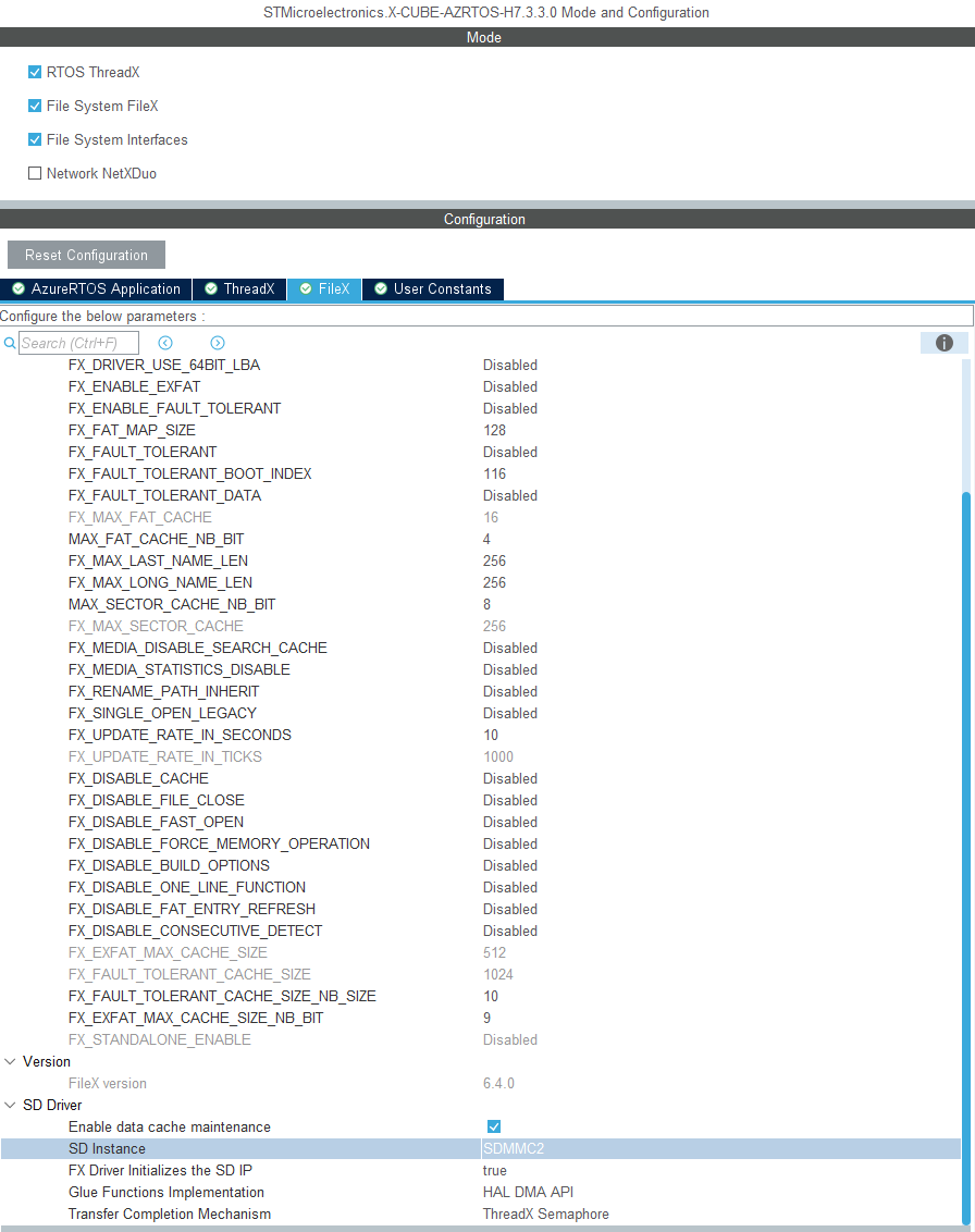 Solved Code Generation Problem For Filex Stmicroelectronics Community