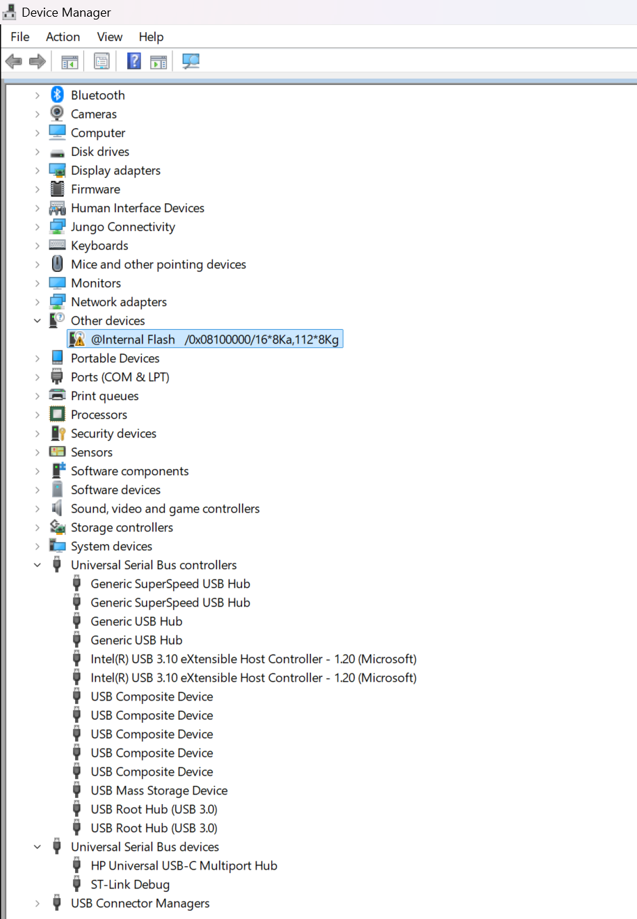 How To Implement The Usb Device Composite Class Us Stmicroelectronics Community