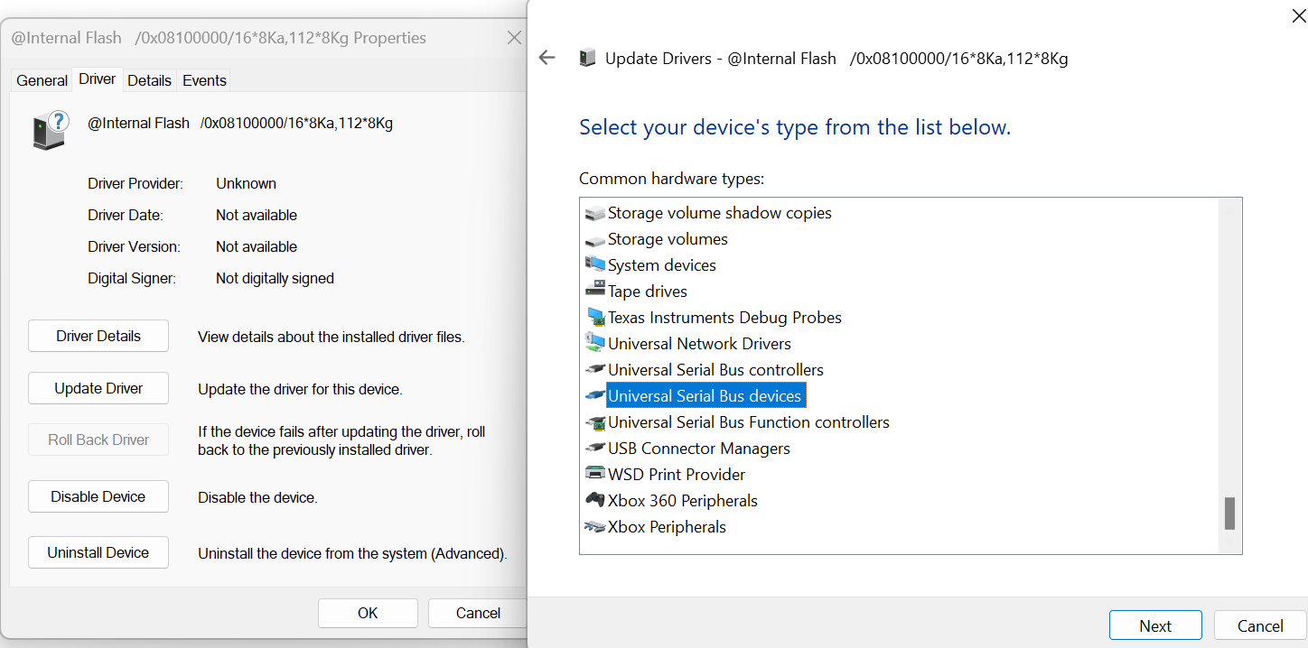 How To Implement The Usb Device Composite Class Us Stmicroelectronics Community