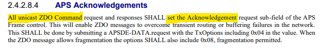 Solved: APS Layer configuration : Ack requirement - STMicroelectronics Community
