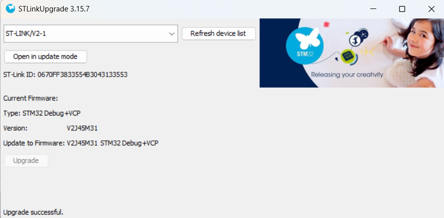 Solved: Failed to erase memory on Nucleo-FR446RE - STMicroelectronics Community