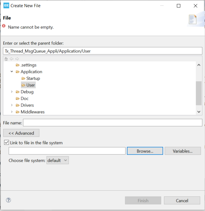 Solved Adding External Source File To Touchgfx Porject 9760