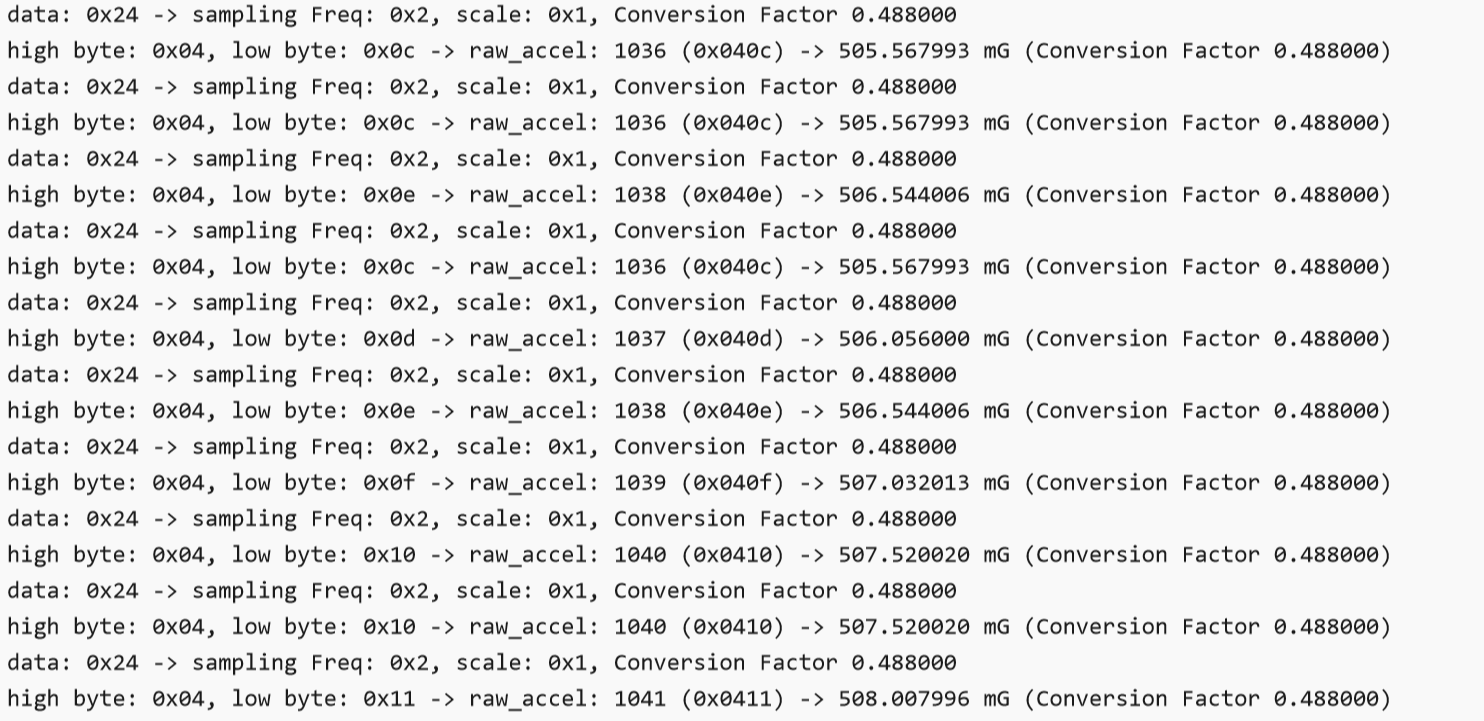 LSM6DSO not reading 1G at rest - STMicroelectronics Community