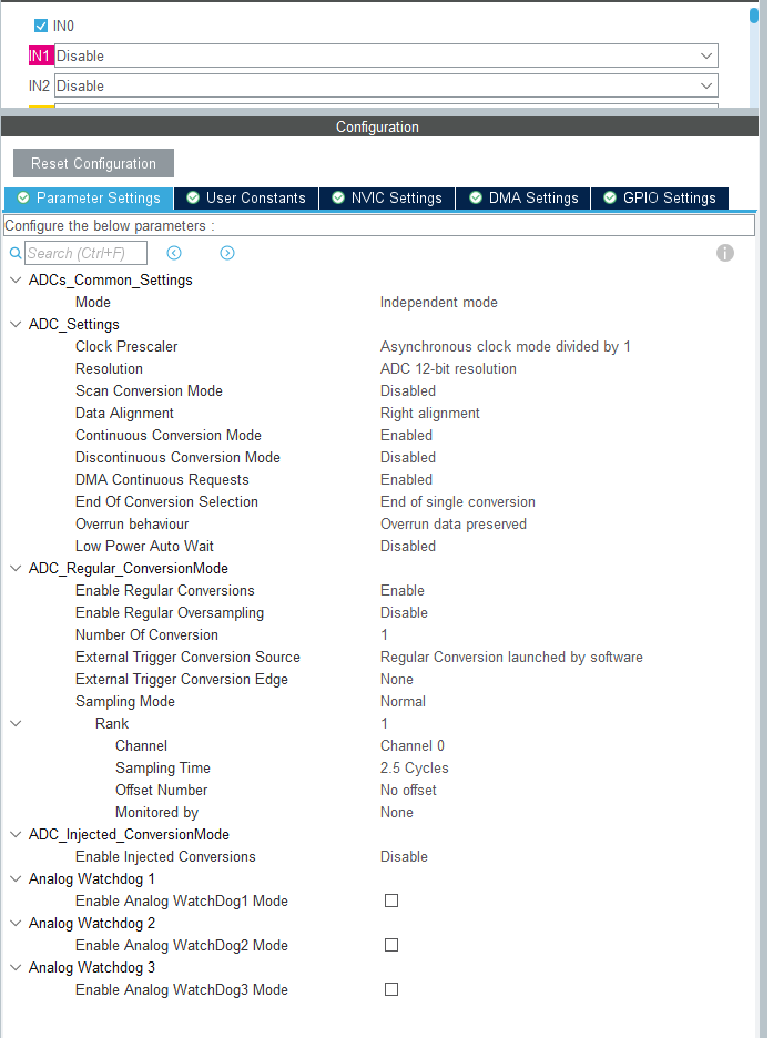 STM32H563 ADC Prescaler - STMicroelectronics Community