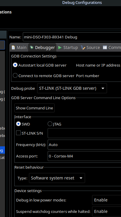 Solved Error In Initializing St Link Device Reason No D Stmicroelectronics Community