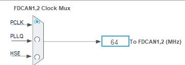 Solved: Setting FDCAN port parameters of STM32G0B1x for co... - STMicroelectronics Community