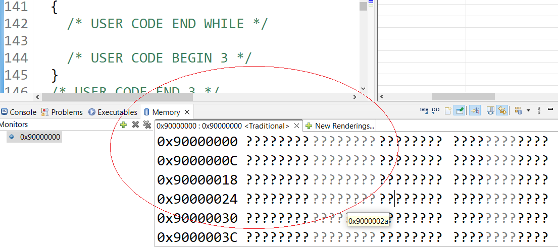 Solved: Memory Browser Not Working - STMicroelectronics Community