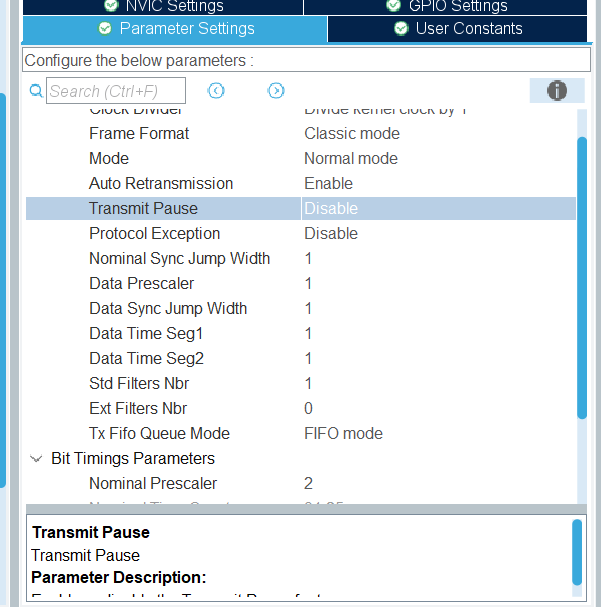 Stm32g0b1x Setting Message Ram Offset For Using Stmicroelectronics Community