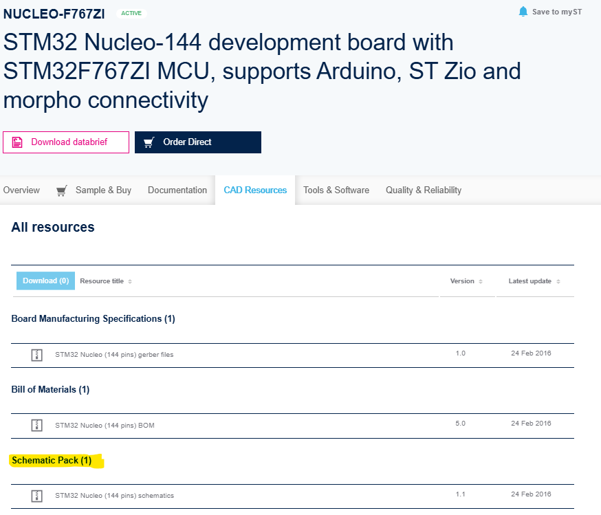Solved: STM32F767Zi Nucleo Board user manual - STMicroelectronics Community