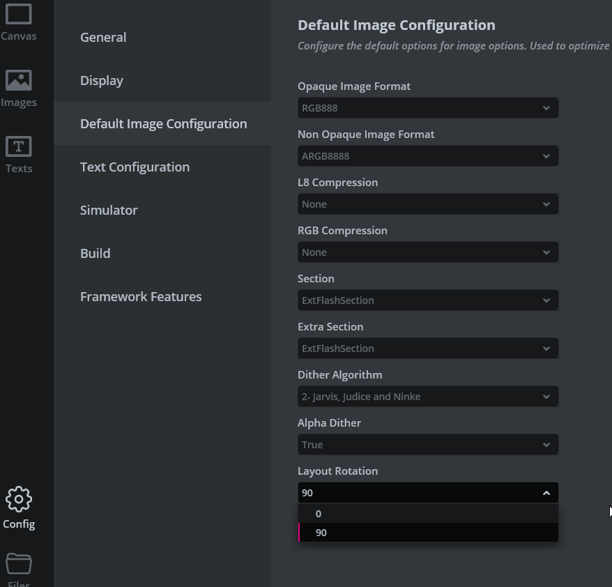 Solved: Screen rotation (90) requires all assets be rotate... - STMicroelectronics Community