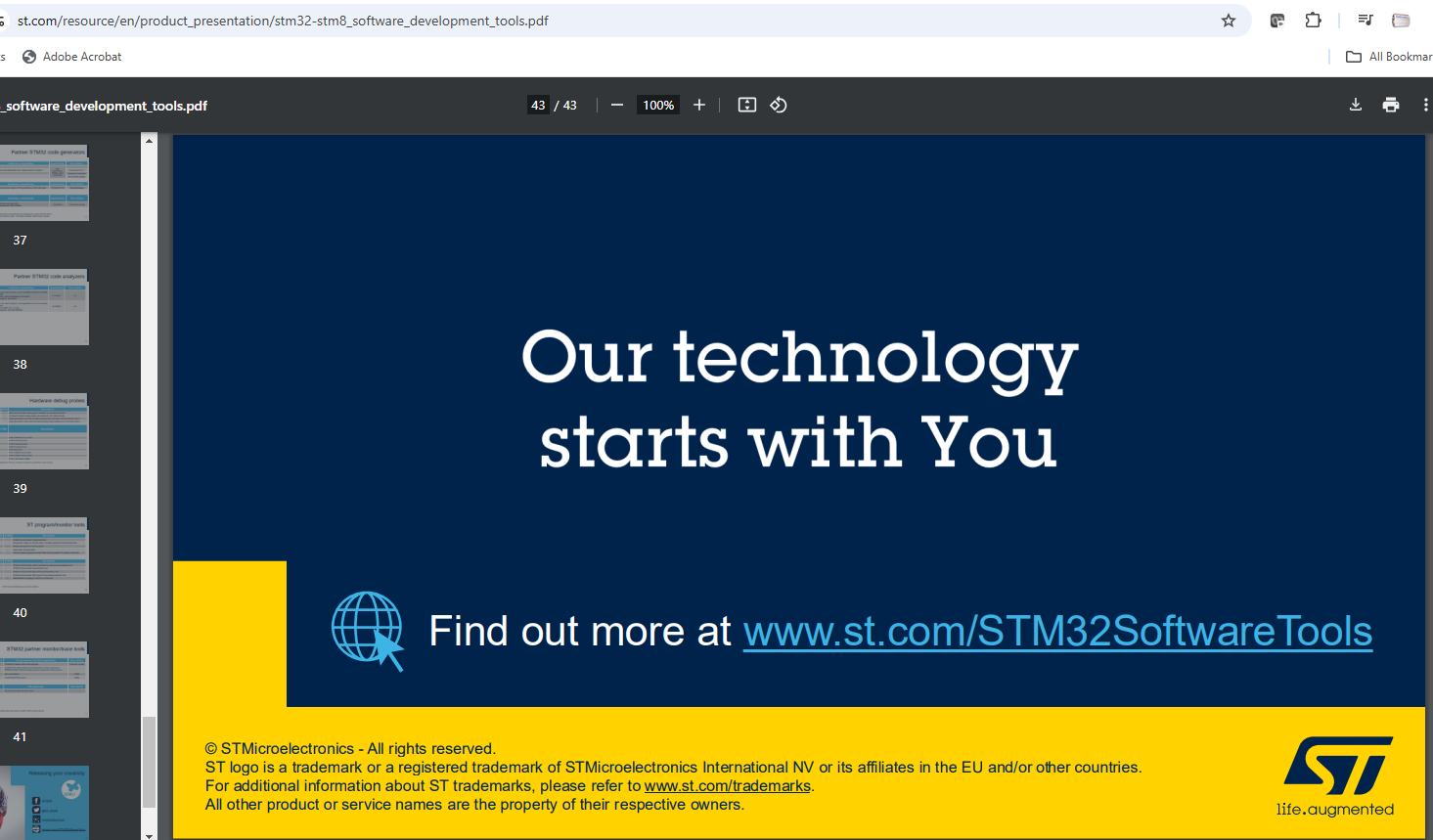 Solved: STM32H5: Embedded software solutions - ST, 3rd par... - STMicroelectronics Community