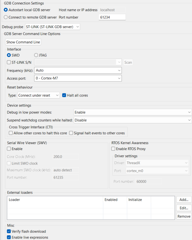 Solved: STM32H755 Dual Debug Startup Problem - STMicroelectronics Community