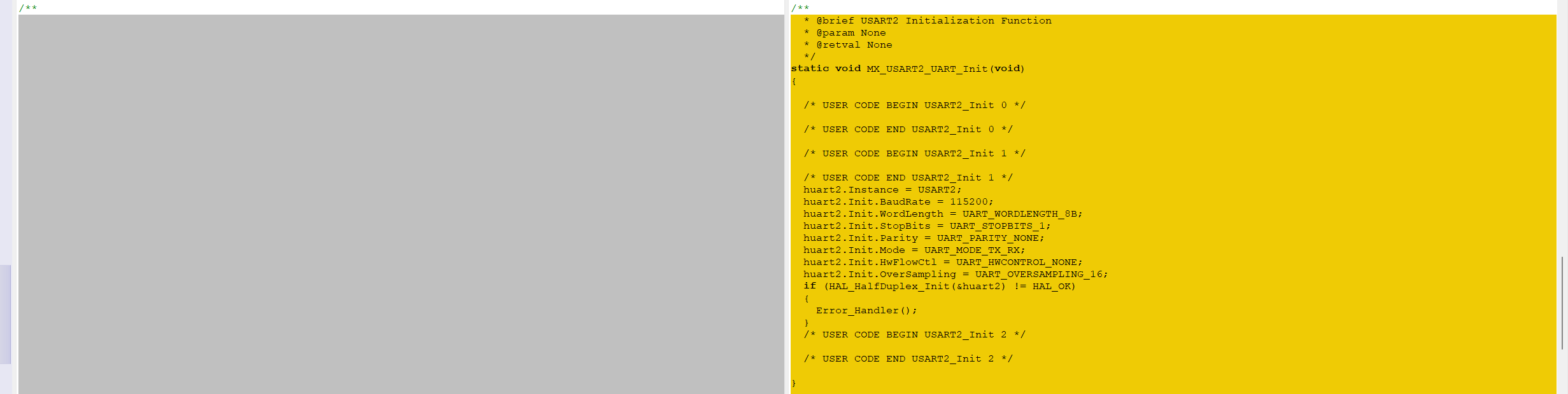 Block For Sending Values Through The Uart Stmicroelectronics Community