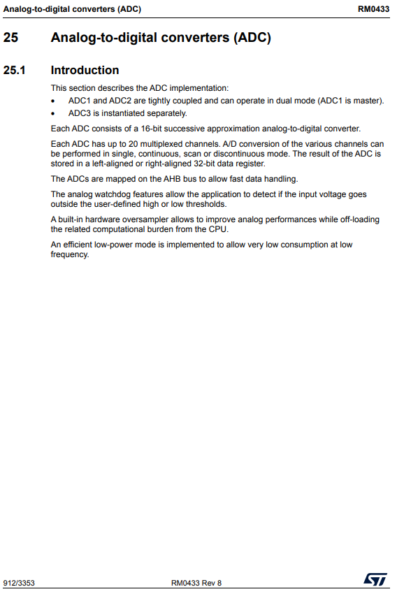 To know the Register value to read ADC Converted D... - STMicroelectronics Community