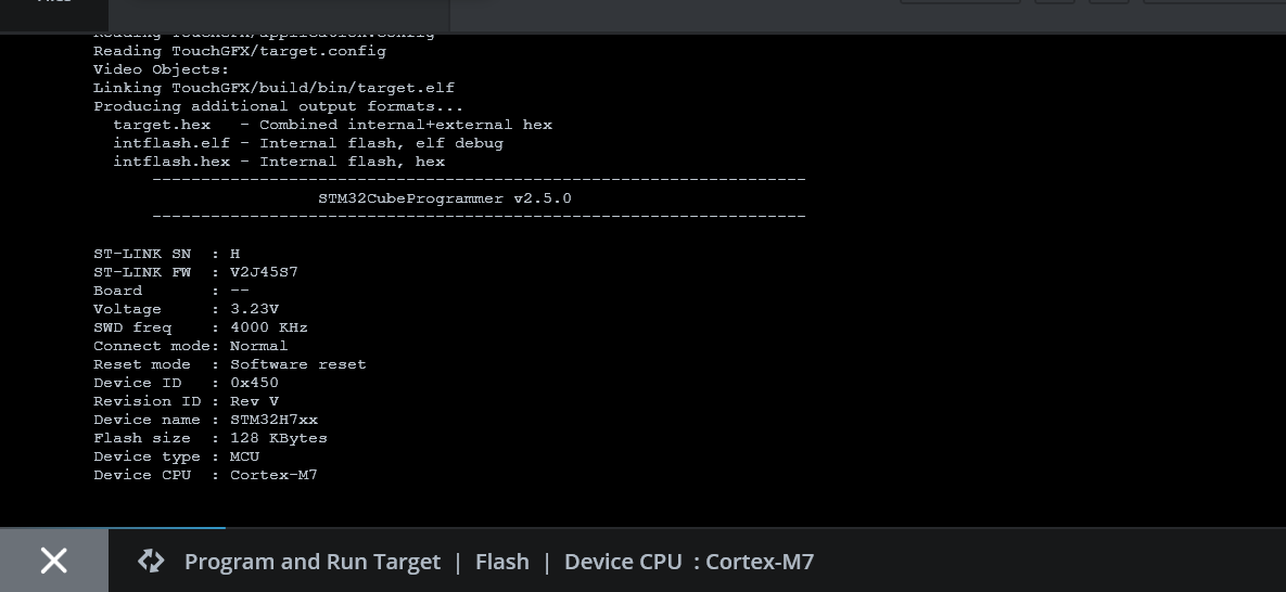 Solved: touchgfx with STM32h750vb - STMicroelectronics Community